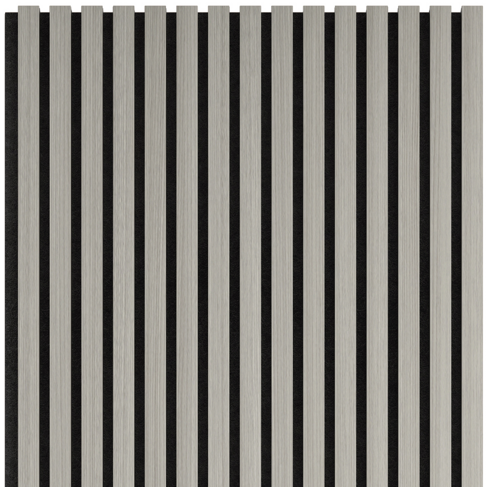Akustični panel Sivi Hrast 270x60 cm - Zidni dekorativni Paneli.hr