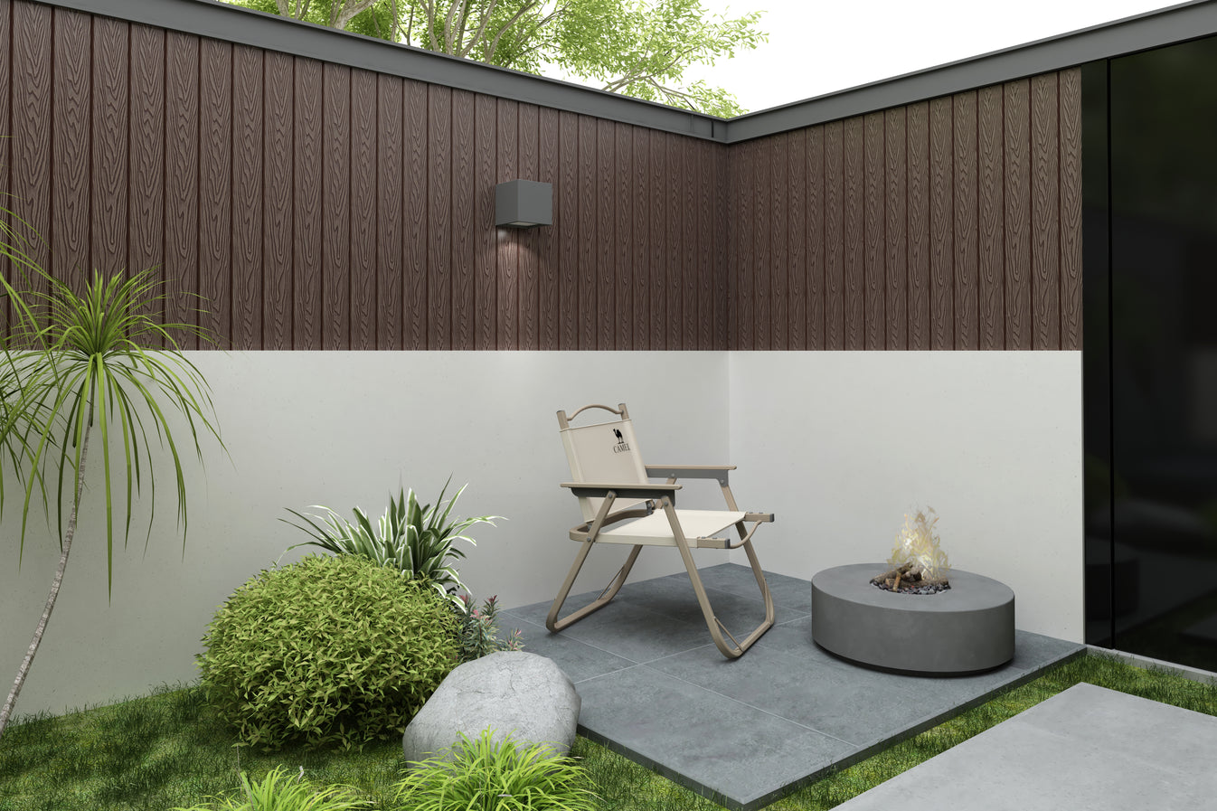 WPC vanjski zidni paneli Orah - 3D - Vanjska WPC obloga - WPC Hrvatska ...